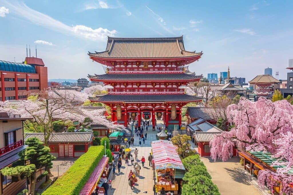 Découvrez le Temple Senso-ji, joyau de Tokyo!